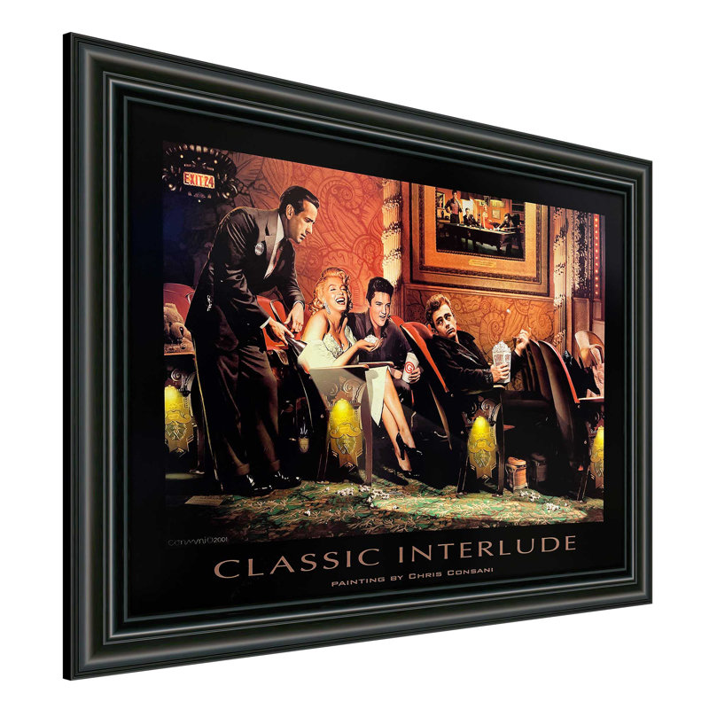 Red Barrel Studio® Classic Interlude - James Dean,Humphrey Bogart, Elvis & Marilyn Monroe ...